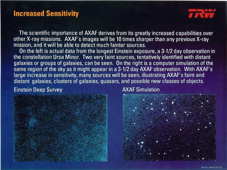 Tim Norton's AXAF HXDS page